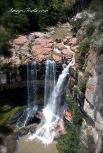AT Rukiraso Waterfall | The 3 Amigos Private Copper Canyon Tours ...